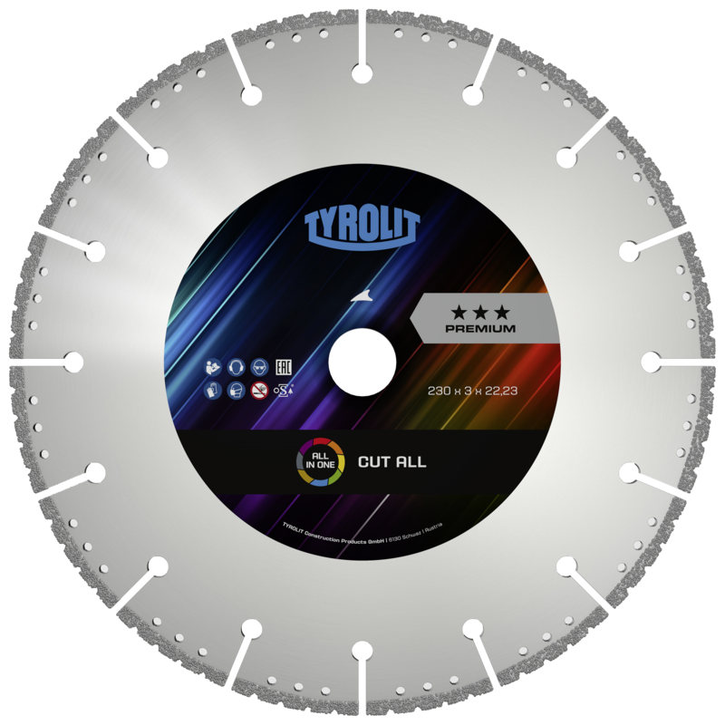 DC ALL Dry cutting saw blades | TYROLIT