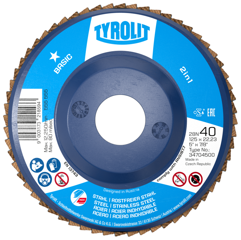 Discos de láminas 2e1 BASIC | TYROLIT