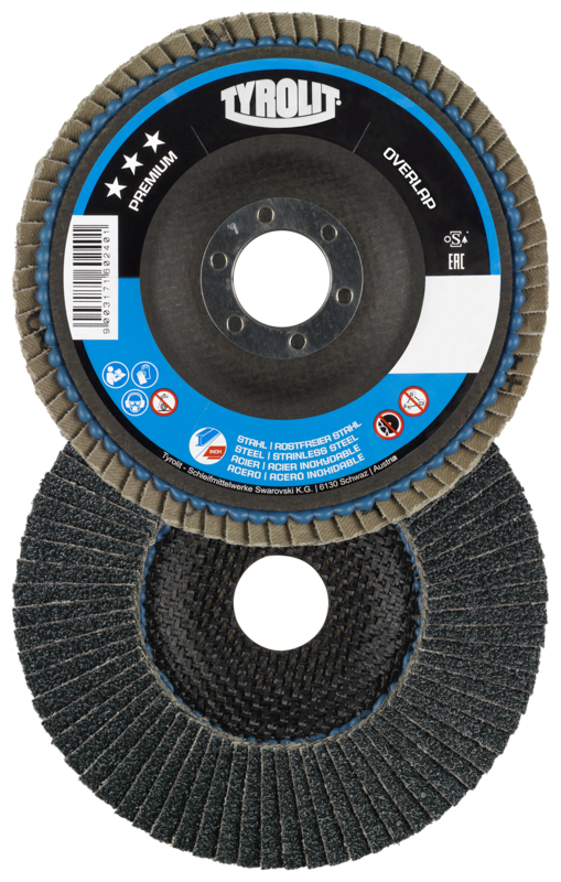 PREMIUM OVERLAP flap discs | TYROLIT