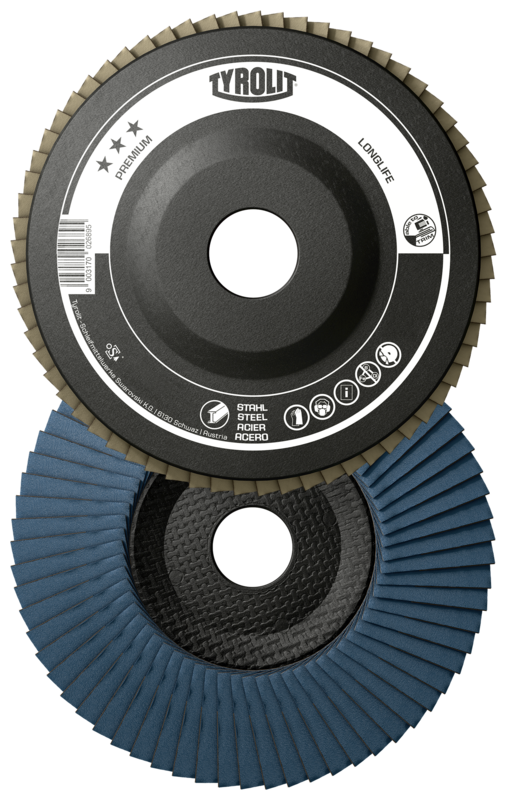 PREMIUM LONGLIFE flap discs | TYROLIT